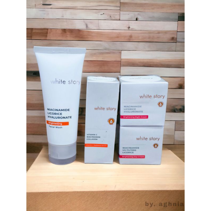 Jual paket skincare white story vitamin c Free Gift | Shopee Indonesia