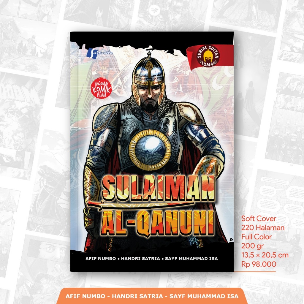 Jual Komik Sulaiman Al-Qanuni Karya Afif Numbo, Handri Santria & Sayf Muhammad Isa | Komik ...