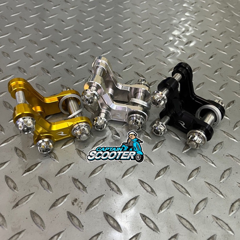 Jual RIEZTO Bracket Adaptor Shock Depan for Ohlins Vespa Iget Sprint ...