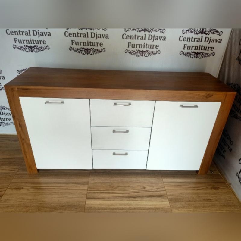 Jual Bufet Meja Dapur Kayu Jati Duco Buffet Piring Lemari Kitchen ...