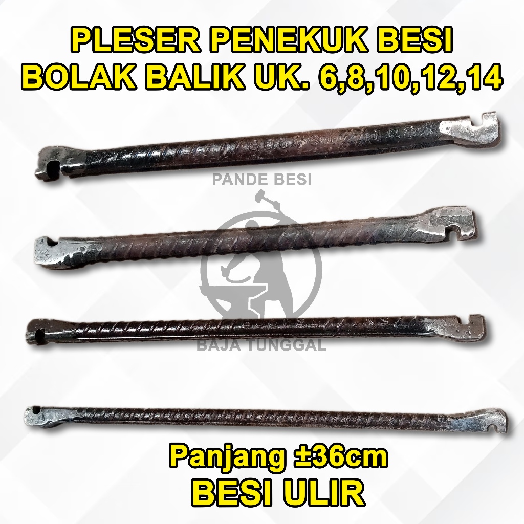 Jual Pleser Besi Beton Ulir Dobel Gandeng Bolak Balik Pembengkok Besi ...