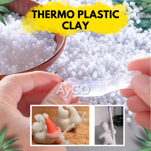 Jual Thermoplastic Clay / Polycaprolactone PCL RESIN Putih Transparan ...