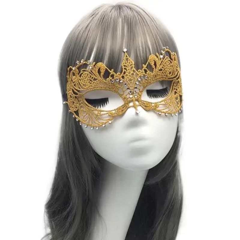 Jual Topeng Pesta Topeng Wanita Renda - New Mask Party Halloween ...
