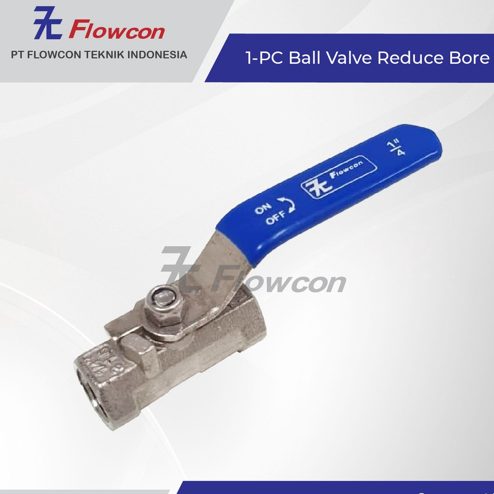 Jual REAL STAINLESS STEEL 316 BALL VALVE 1PC REDUCE BORE 1/4” – 2 ...