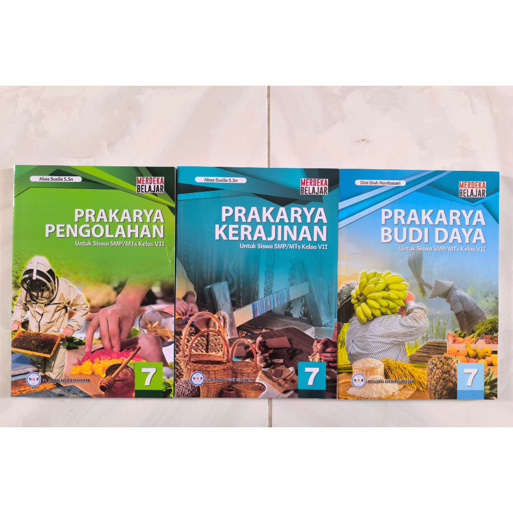 Jual BUKU (gos) PRAKARYA BUDIDAYA, KERAJINAN, PENGOLAHAN & REKAYASA UNTUK KELAS 7 SMP/MTs ...