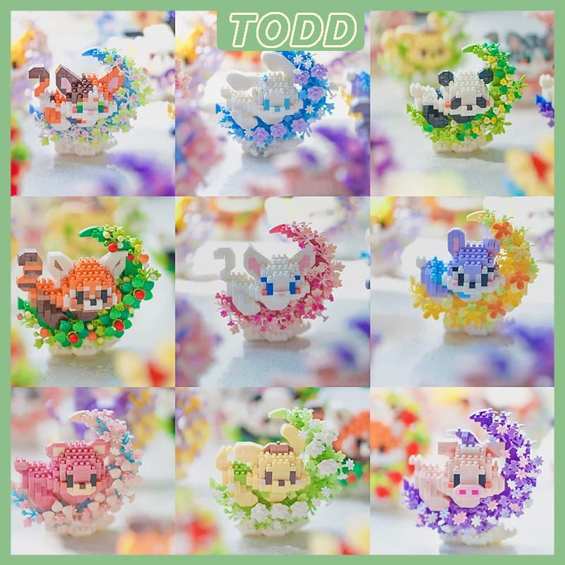 Jual TODD Bricks Toys Mainan Balok Susun Kartun Lotso Winnie the Pooh ...