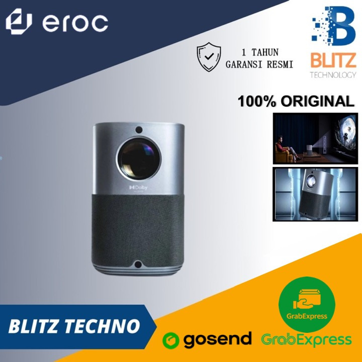 Jual EROC Android Smart Home Proyektor Dolby FHD MAX - EROC MAX ...