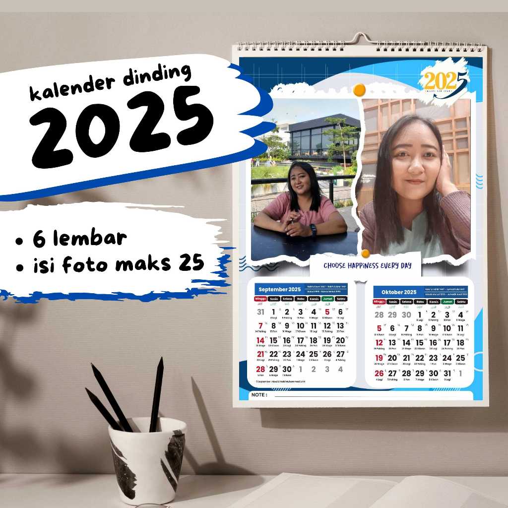 Jual Kalender - Kalender Dinding - Kalender Custom Foto | Shopee Indonesia