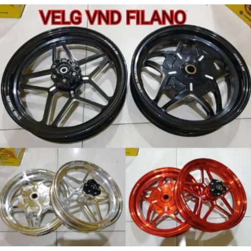 Jual VELG RACING ORIGINAL VND V SPEED V1 2.15x12 & 2.50x12 GRAND FILANO ...