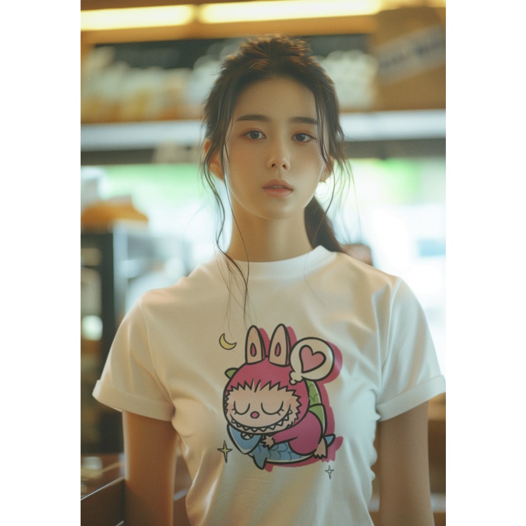 Jual Atasan Baju LABUBU CEWEK Model Lucu Banget Gemoy Viral Kekinian ...