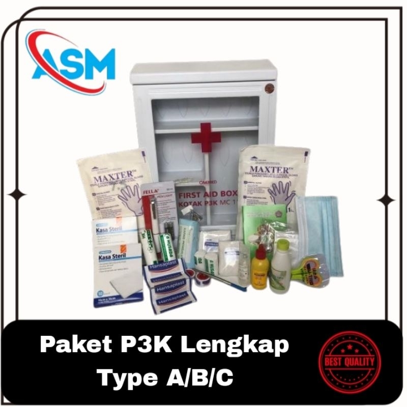 Jual Paket P3K + Isi Lengkap Type A/B/C | Shopee Indonesia