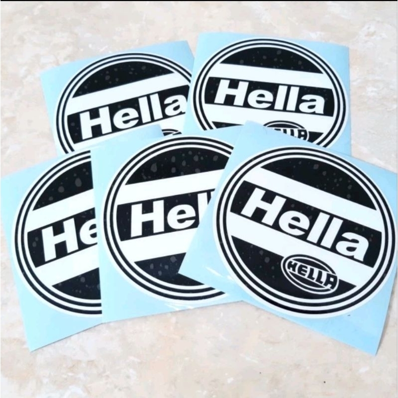 Jual Stiker Hella bulat ukuran 15cm | Shopee Indonesia