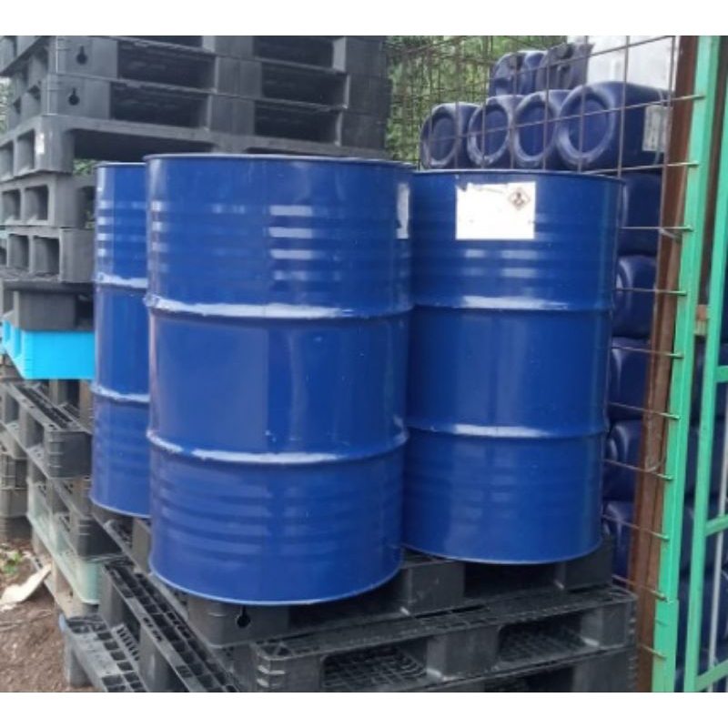 Jual drum besi/drum solar/drum pertalite/drum air/tandon solar/tandon air 200 liter tutup kecil ...