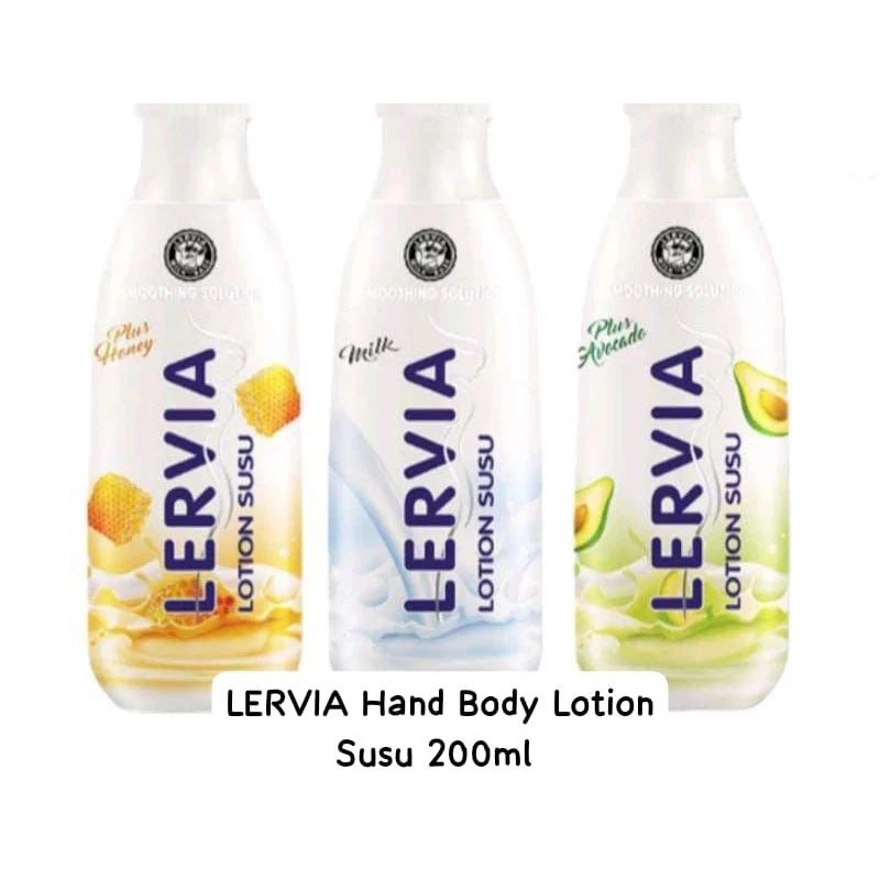 Jual Lervia Body Lotion Susu 200ml | Shopee Indonesia