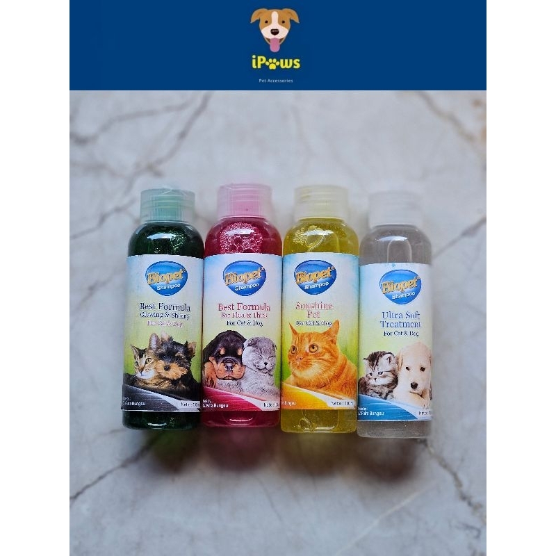Jual BIOPET SHAMPOO 100ML - Shampoo Untuk Hewan Anjing dan Kucing ...