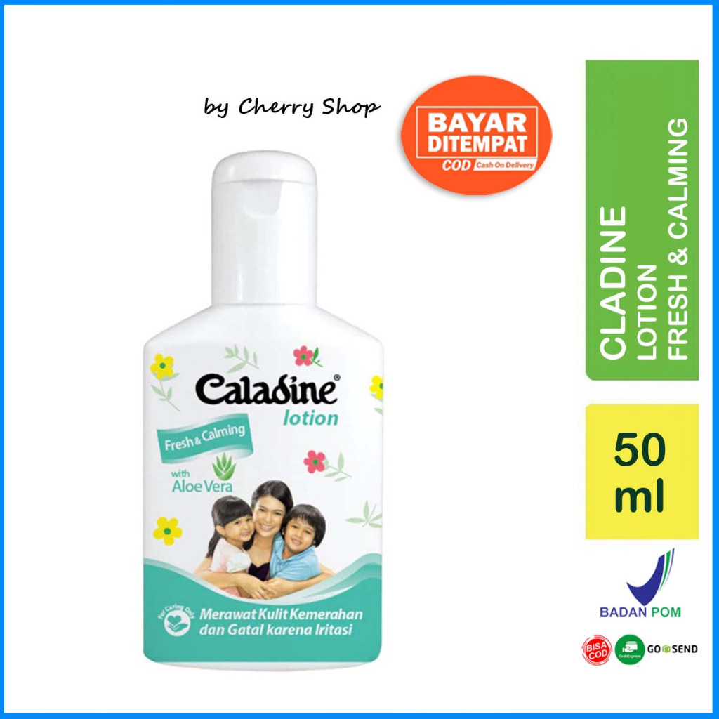 Jual [50ML BPOM] Caladine Lotion Fresh & Calming 50ml By Cherry Shop ...