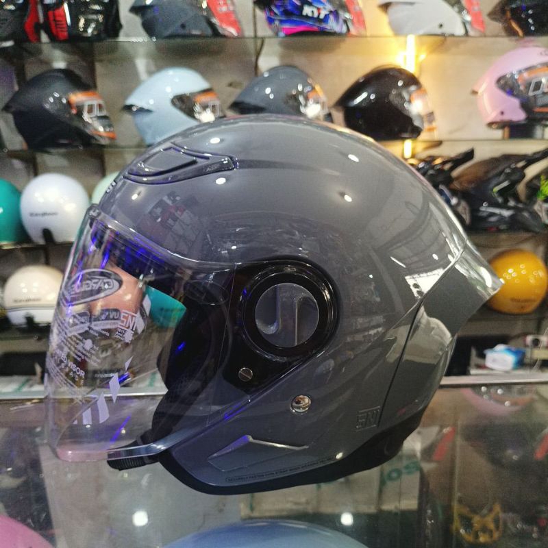 Jual HELM CARGLOSS NFS SOLID HELM CARGLOSS NFS | Shopee Indonesia
