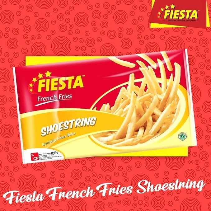 Jual FIESTA French Fries Shoestring 1kg 1000gr | Shopee Indonesia