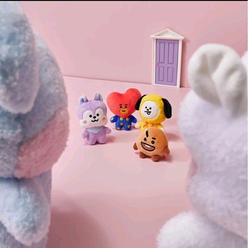 Jual Miniso x BT21 Keychain Plush / Gantungan Kunci Boneka BT21 BTS ...