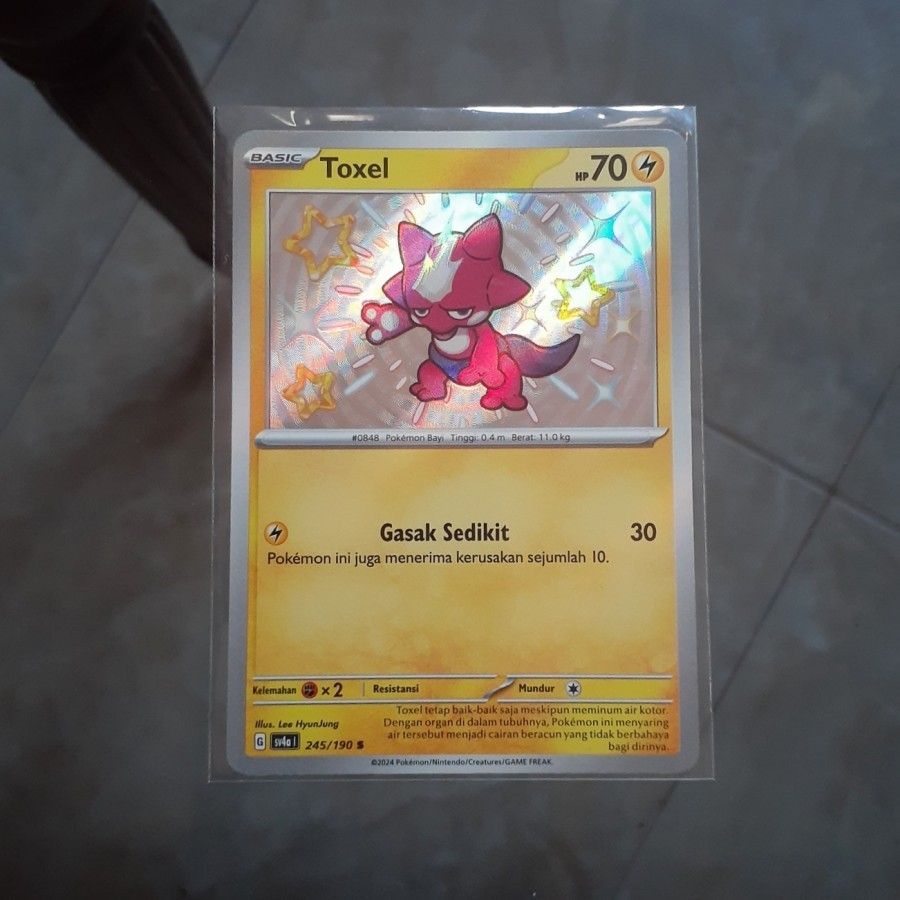 Jual Toxel Baby Shiny 245/190 S SV4A Pokemon TCG Indonesia | Shopee ...