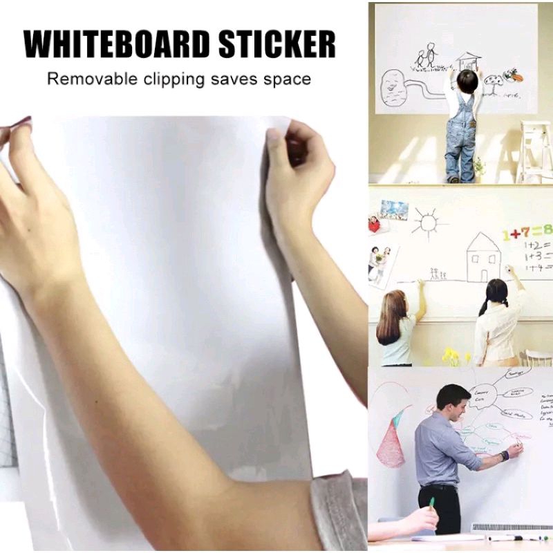 Jual Stiker Papan Tulis Tempel Dinding | STIKER WHITEBOARD | Wallpaper ...
