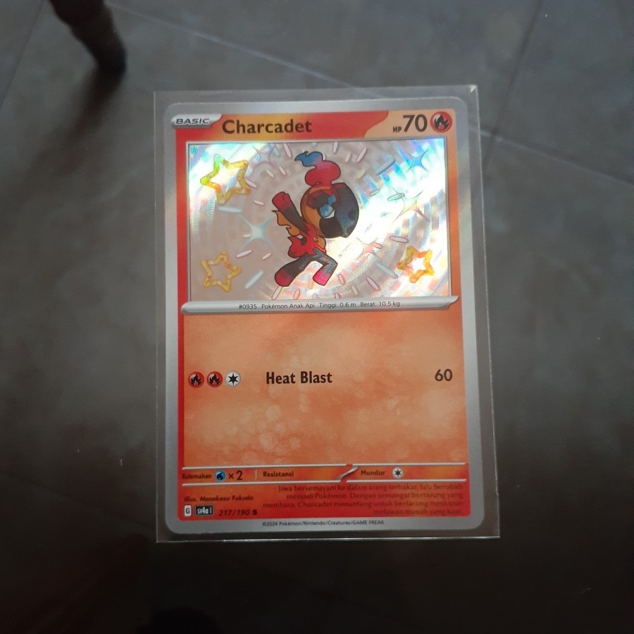 Jual Charcadet Baby Shiny 217/190 S SV4A Pokemon TCG Indonesia | Shopee Indonesia