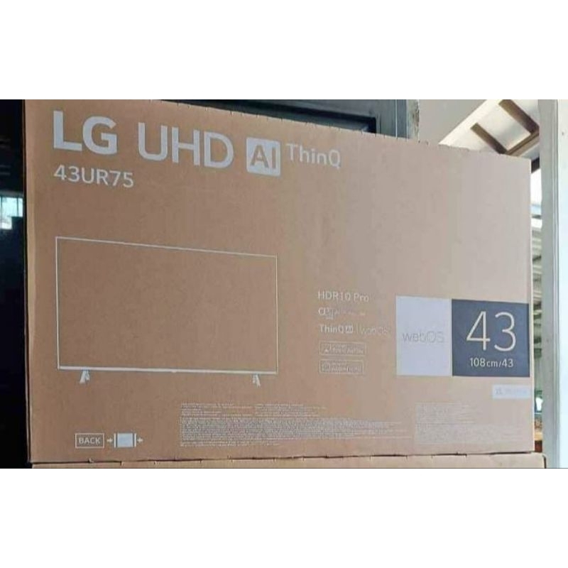 Jual LG 43UR7500PSC | 43UR7500 LED SMART TV 4K UHD 43 INCH GARANSI RESMI | Shopee Indonesia
