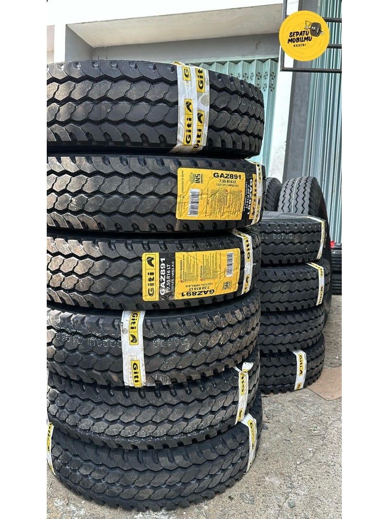Jual BAN TRUK GITI GAZ891 750 R16 SET (MARSET + BAN DALAM) - BAN KAWAT MURAH - BAN TRUK KAWAT ...