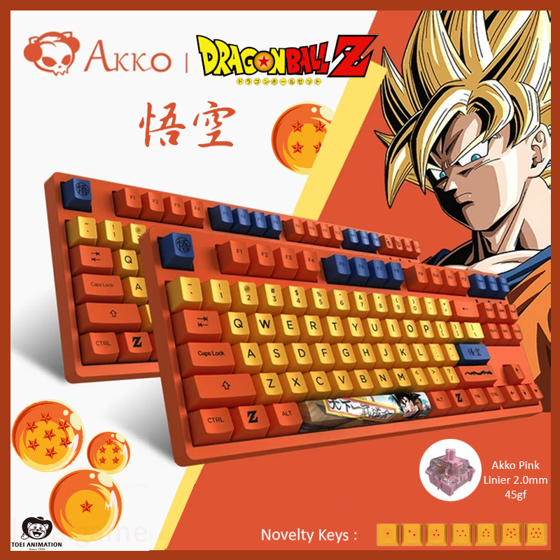 Jual Akko 3108v2 Dragon Ball Z Goku Edition - Mechanical Gaming ...
