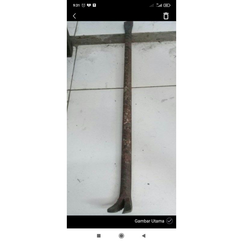Jual Linggis Kecil Penggali Tanah Mini Besi Baja Asli Ulir | Shopee ...