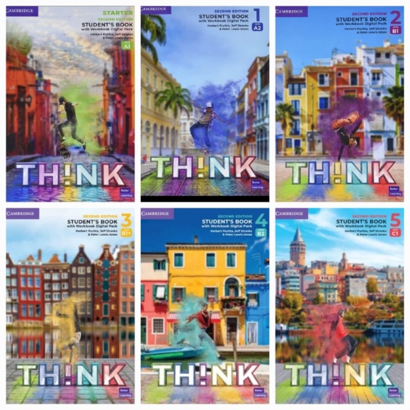 Jual THINK STUDENT BOOK STARTER 1/2/3/4/5 2nd full color | Shopee Indonesia
