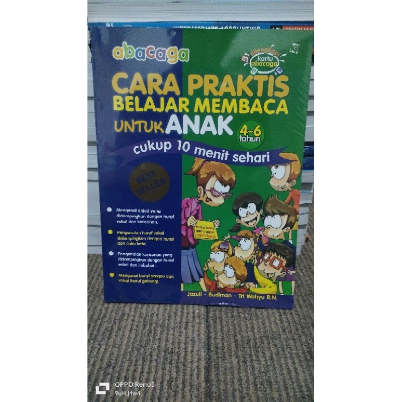 Jual abacaga Cara Praktis Belajar Membaca Untuk Anak 4-6 tahun | Shopee ...
