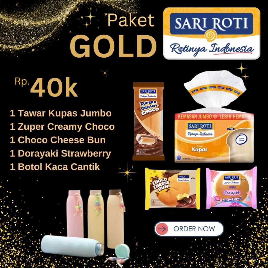 Jual SARI ROTI PAKET GOLD DAN SILVER | Shopee Indonesia