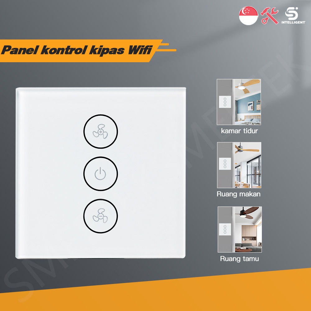 Jual Panel Lampu Kipas Kipas Sakel Panel Panel Panel Panel Kipas Tuya ...