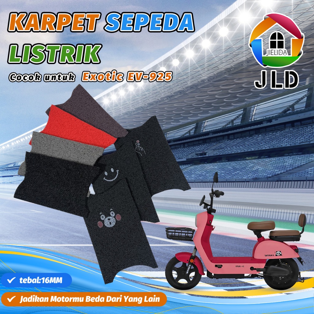 Jual JieLiDa Karpet PVC Mie Bihun Custom Sepeda Listrik EXOTIC EV-925 ...