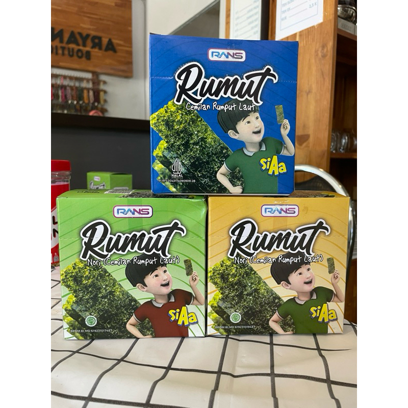 Jual Rumut si aa / Rumput laut / Nori | Shopee Indonesia