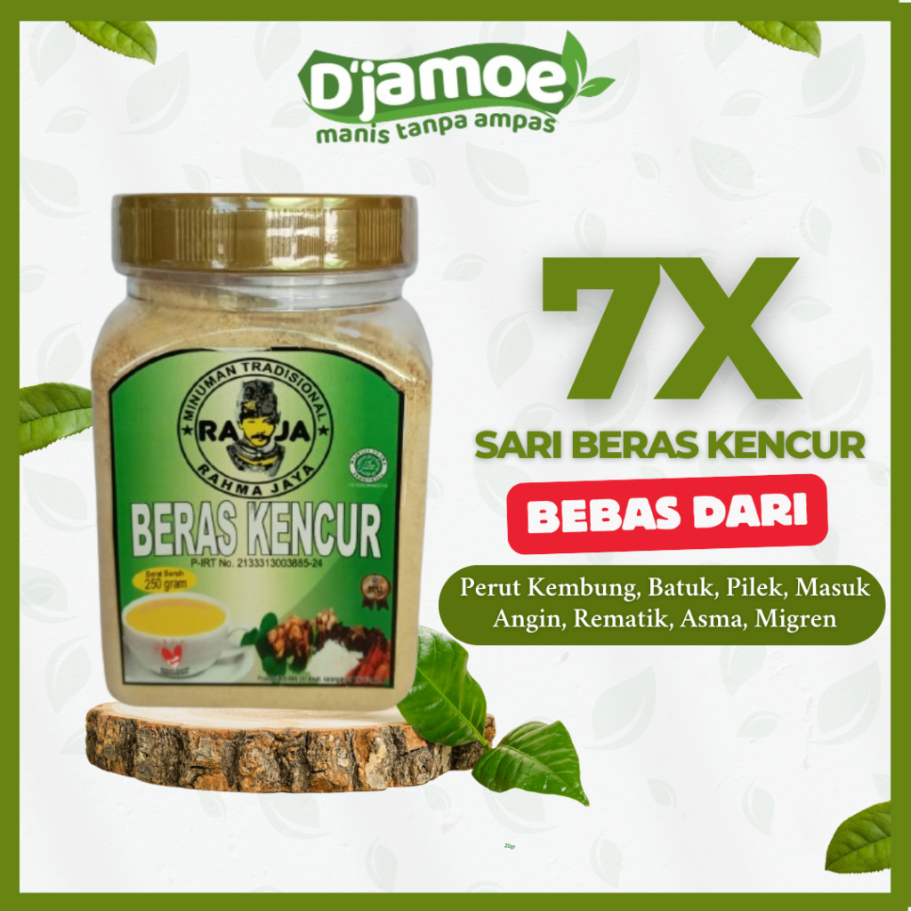 Jual Jamu Tradisional Beras Kencur Murni 100% Premium Botol Bubuk ...