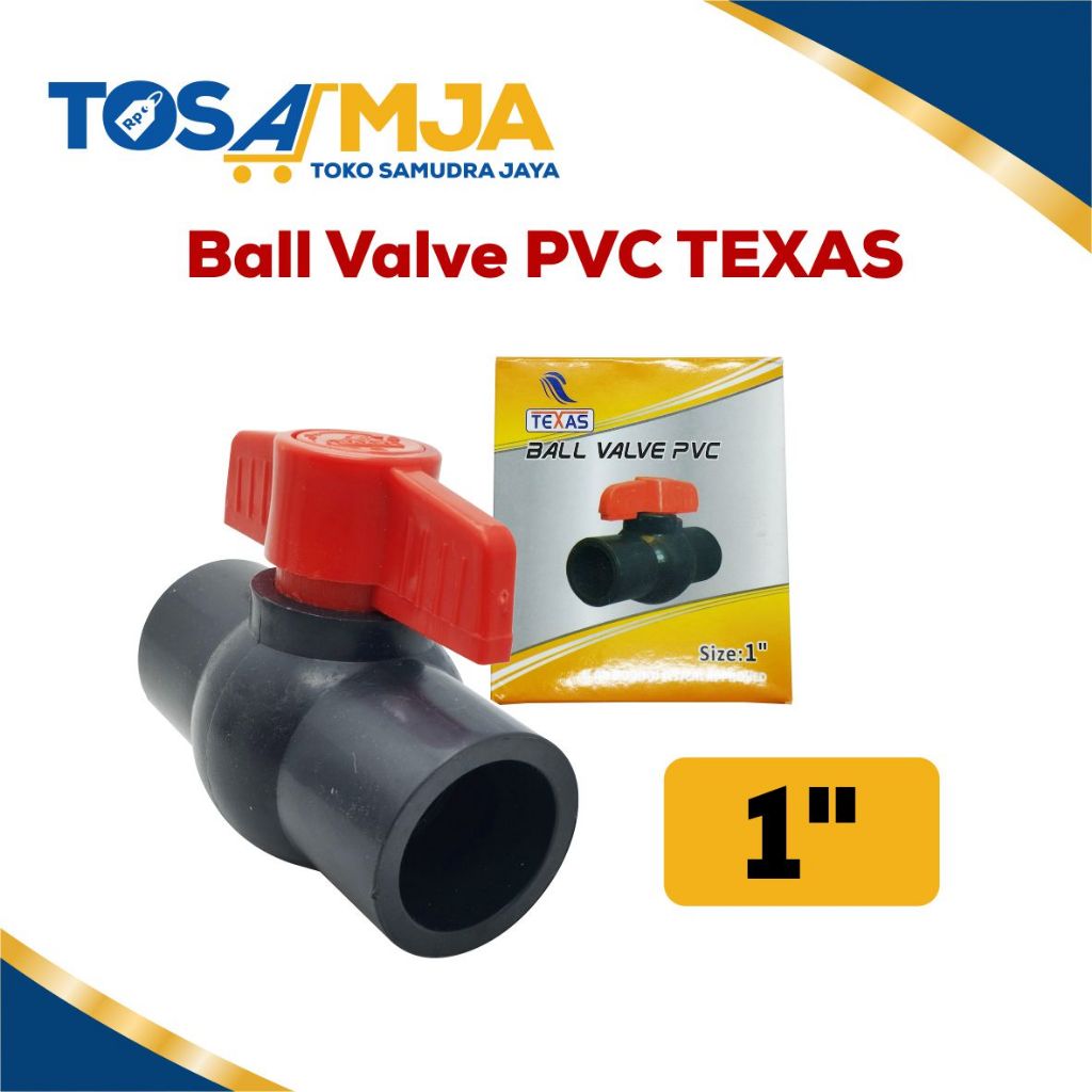 Jual Termurah BALL VALVE 1/2" 3/4" 1" 1+1/4" 1+1/2 inch STOP KRAN PVC ...