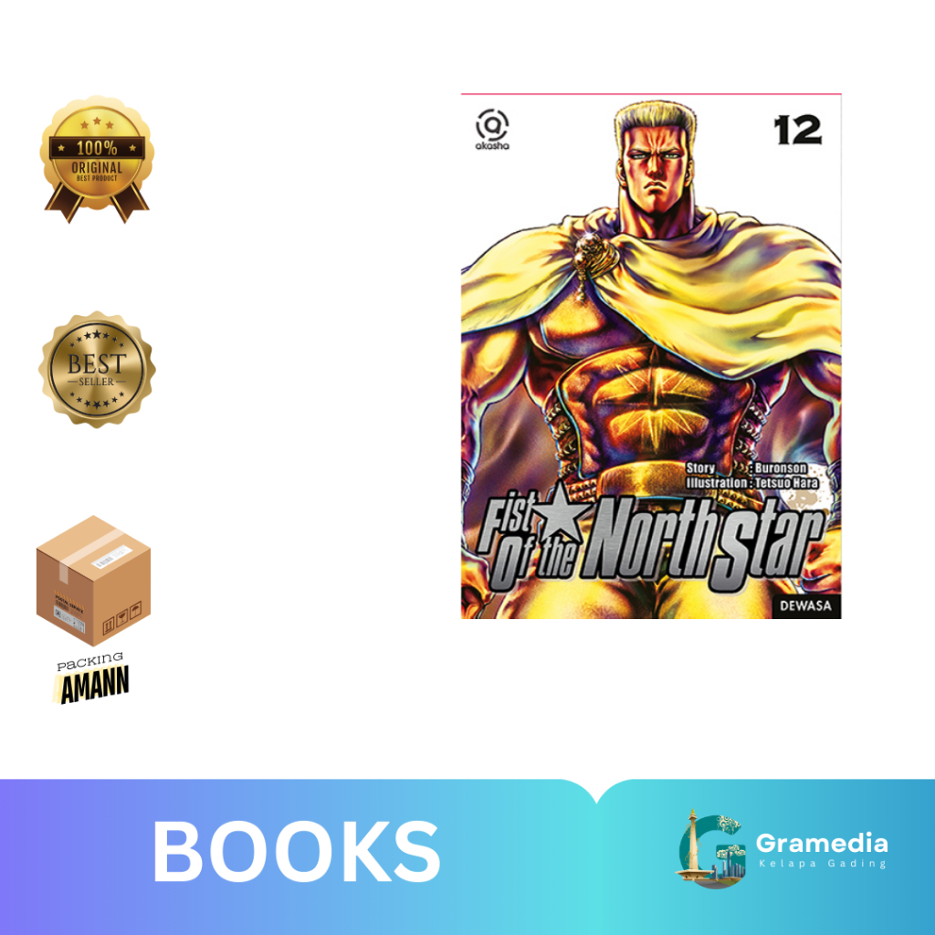 Jual Gramedia MKG - Komik AKASHA : Fist of the North Star 12 (Tetsuo ...