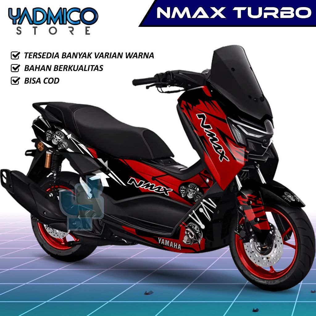Jual 【PROMO】 Decal NMAX Turbo Full Body / Stiker Motor NMAX Terbaru ...
