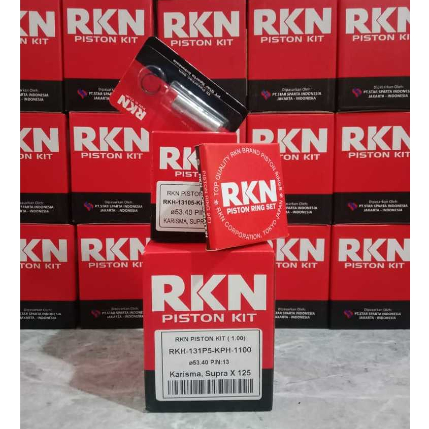 Jual PISTON KIT SUPRA X 125 ORIGINAL RKN OVERSIZE 0.50 1.00 (KPH ...