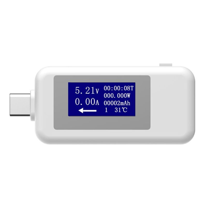 Jual USB C Type C TESTER AMPERMETER VOLTMETER ANDROID MACBOOK MAGSAFE ...