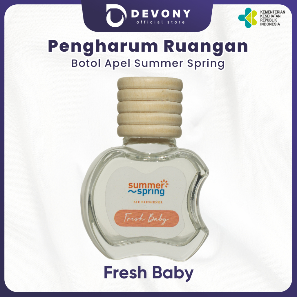 Jual Parfum AC Mobil Aroma Fresh Baby Botol Apel Summer Spring ...
