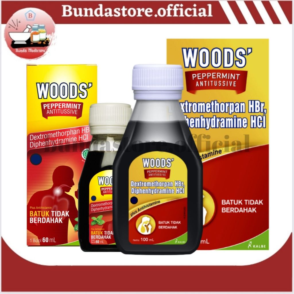Jual Woods Peppermint Antitussive Sirup - Obat Batuk Tidak Berdahak ...