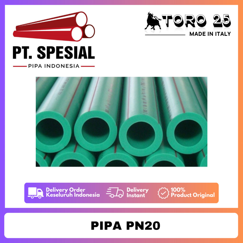 Jual Pipa PPR PN20 Air Panas Toro dn200 / Pipa PPR Toro - 09 | Shopee ...