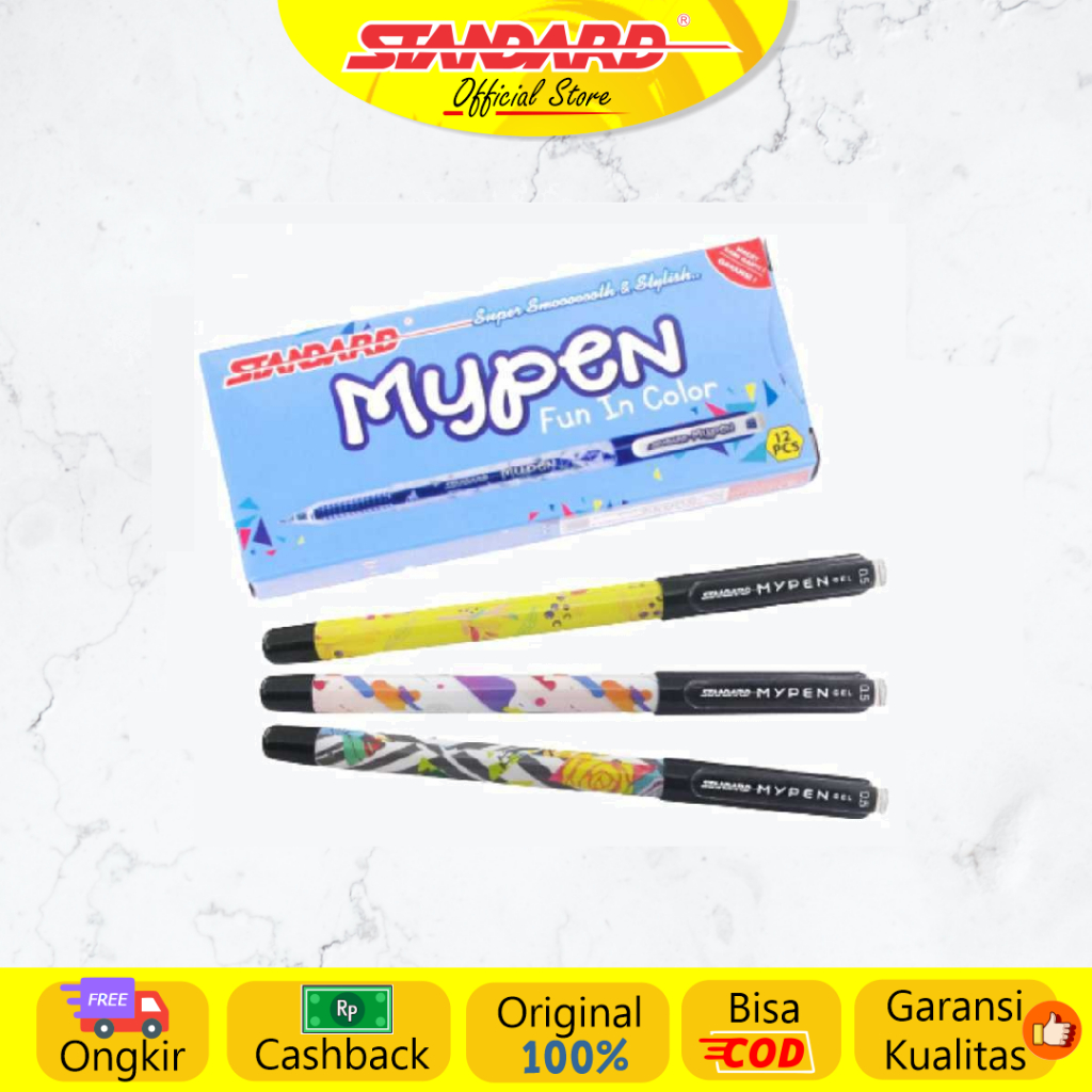 Jual Standard - Pulpen Mypen 0.5 ( Alat Tulis / Pen / Ballpoint / Pena ...
