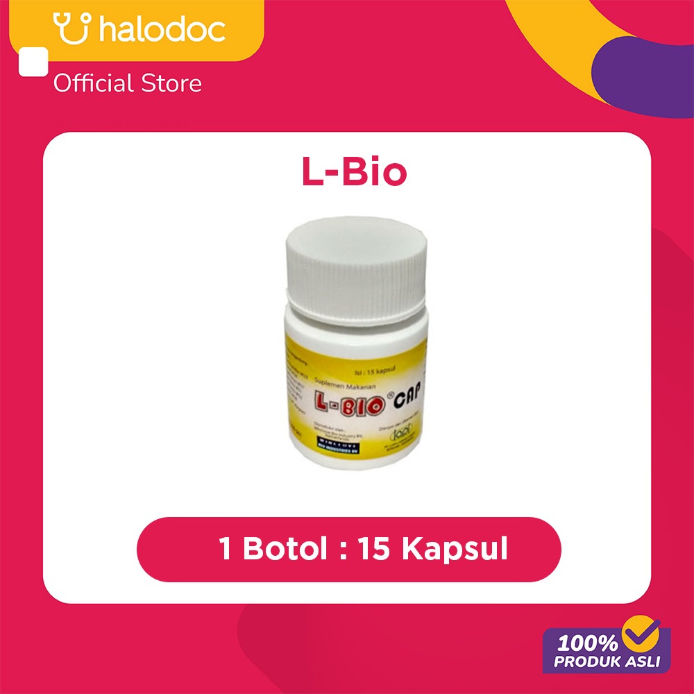 Jual L-Bio 15 Kapsul | Shopee Indonesia