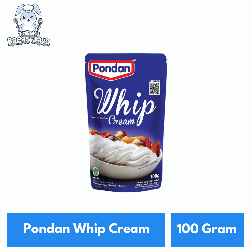 Jual Pondan Whip Cream 100 Gram | Shopee Indonesia
