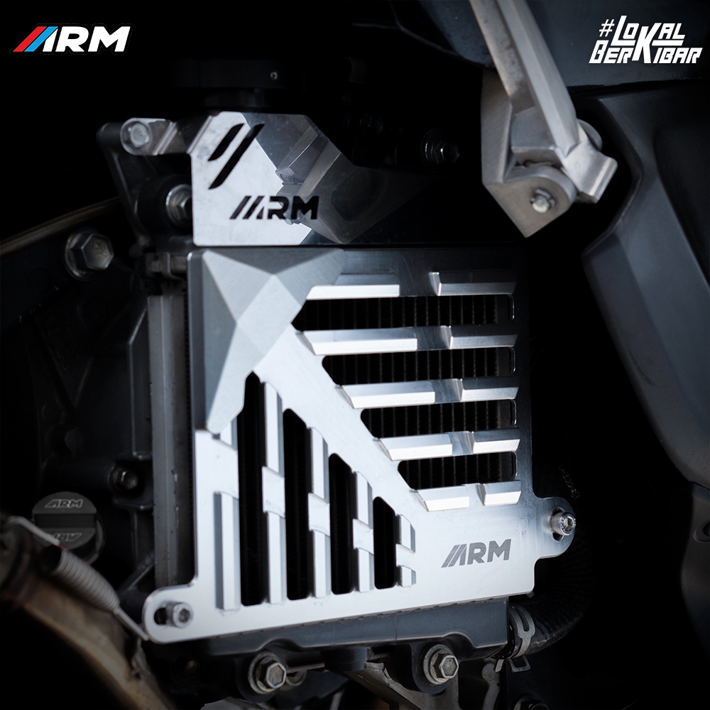 Jual COVER RADIATOR AIR SCOOP PREMIUM ARM FULL CNC | Shopee Indonesia