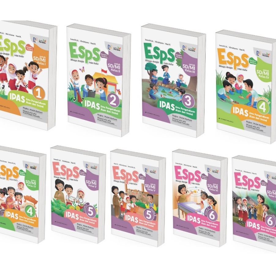 Jual HARGA STANDAT Esps Ipas Volume 1 2 SD Kelas 1 2 3 4 5 6 Kurikulum Merdeka Erlangga | Shopee ...